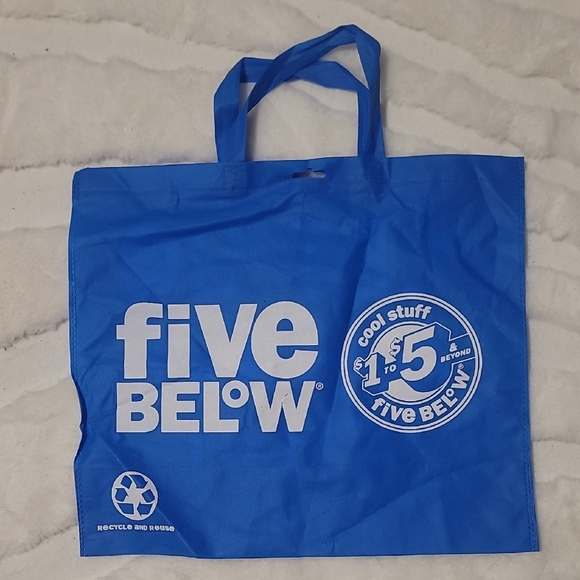 Five Below | Bags | Blue Five Below Tote Bag | Poshmark
